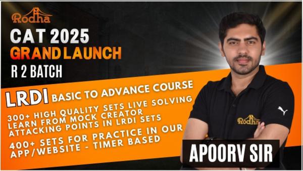 Cat 2025 Batch R1 Zero To Zenith Logical Reasoning And Data Interpretation By Ravi Prakash